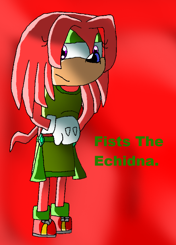 Gender Bender Knuckles The Echidna By Papiocutie Fanart Central