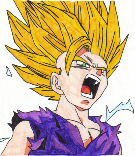 ssj2 gohan mad by ssj7aslan - Fanart Central