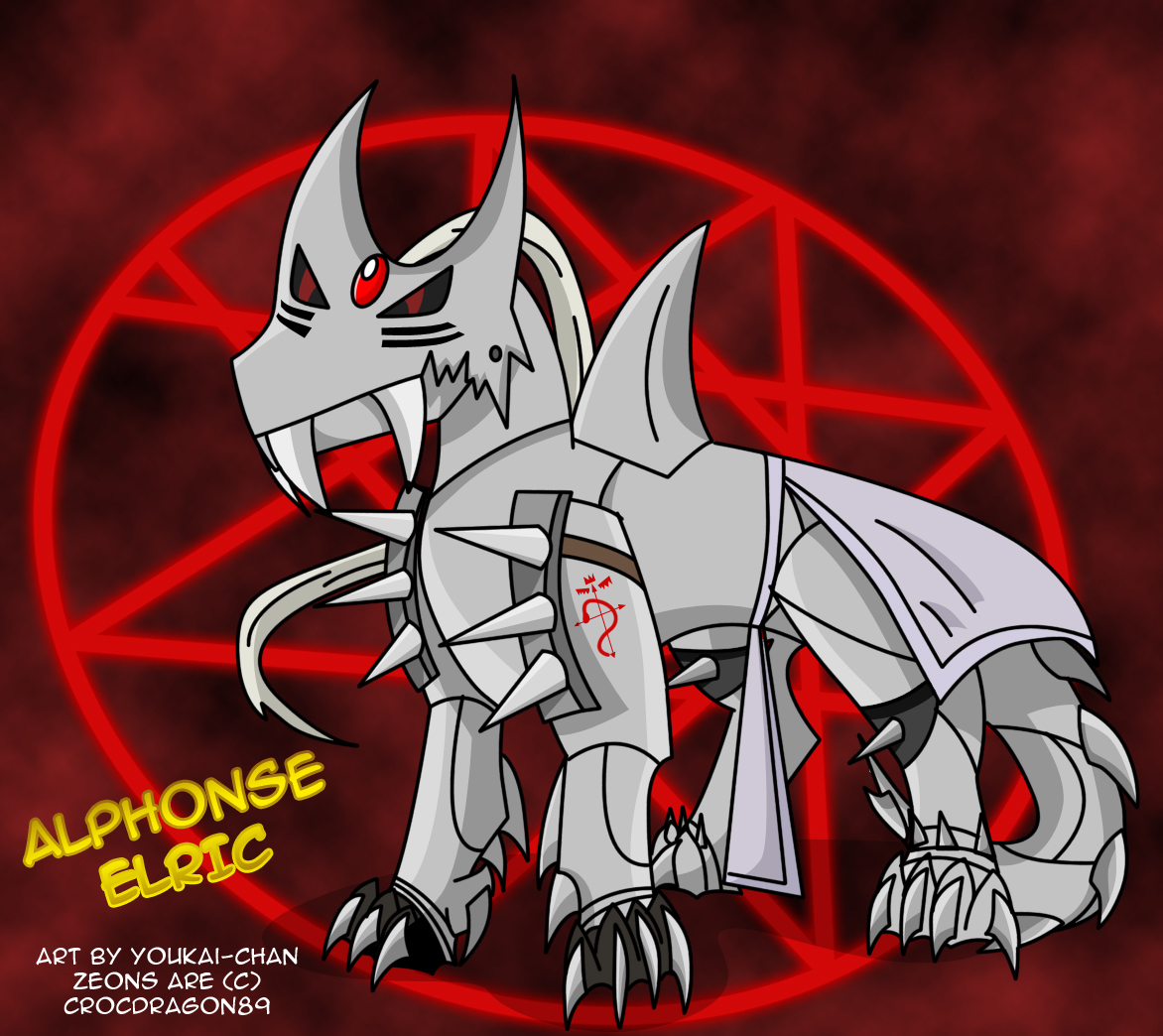 Alphonse Elric-Zeon Monsterized! by Youkai_exe807 - Fanart Central